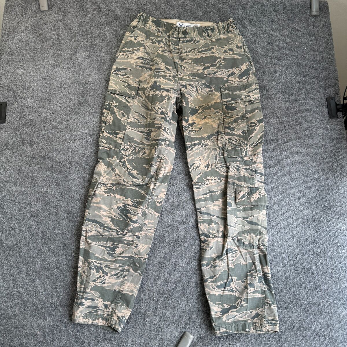 US Air Force Pants 32 R Tiger Stripe Camo Cargo Utility US Air Force Pants 32 R Tiger Stripe Camo Cargo Utility