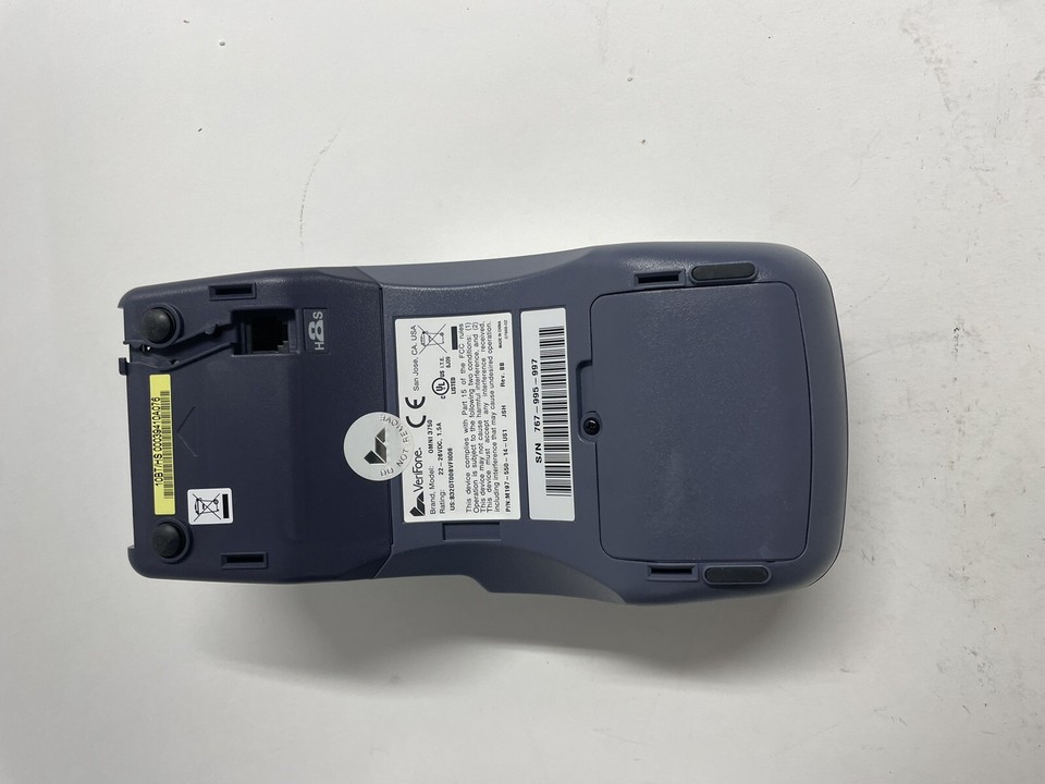 Verifone Omni 3750 LCD Numeric Keypad POS Credit Card Reader Payment ...