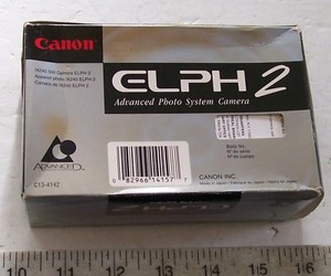 CANON ELPH2 IX240 FILM CAMERA - APS - PERFECT CONDITION, With OB ...