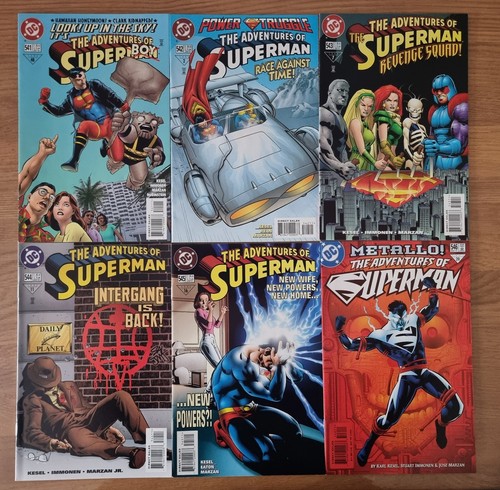 Adventures Of Superman (1987) Issue 541, 542, 543, 544, 545 And 546 ...