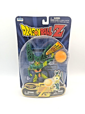 Dragon Ball Z IMPERFECT CELL Figure Blasting Energy Action Figure Irwin ...