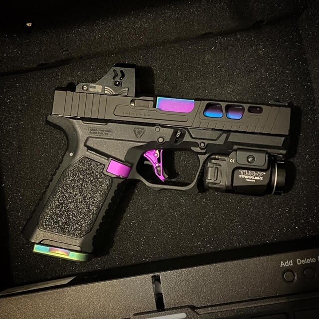 ADE RD3-029 TRUMPET Shake Awake Red Dot For Glock 17 19 Slide w/ RMR ...