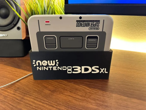 New Nintendo 3DS XL Charging Dock Display Stand Holder Charger Cradle ...