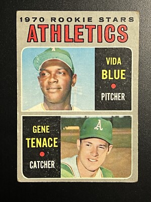1970 Topps: Vida Blue / Gene Tenace **Rookie Stars** Athletics -Card ...