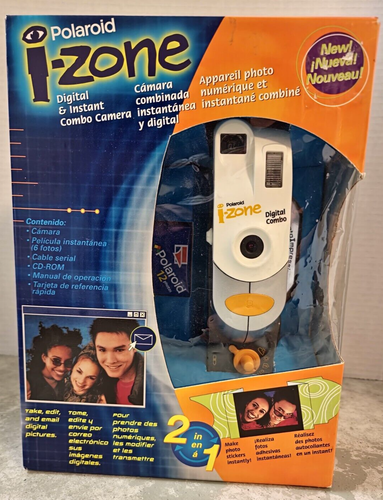 Polaroid i-Zone Digital & Instant Combo Camera- New Open Box ...
