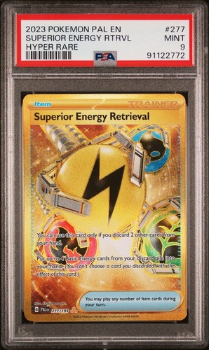 Superior Energy Retrieval 277/193 Gold Secret Rare Paldea Evolved ...