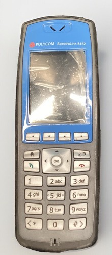 Polycom SpectraLink 8452 Wireless WiFi VoIP Phone with Scanner | eBay