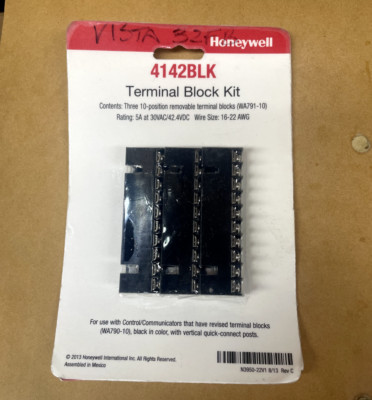 Honeywell Terminal Block Kit 4142BLK | eBay