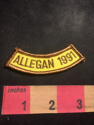 Michigan, ALLEGAN 1991 Tab Patch C91M | eBay