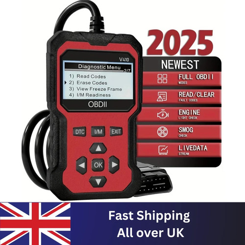 OBD2 Scanner OBD Code Reader Car Check Engine Automotive Fault ...