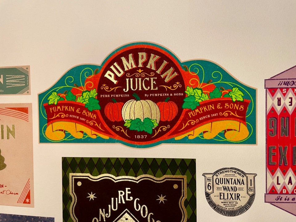 MinaLima Fantastic Beasts Wizard Packaging Premium Art Print Signed ...