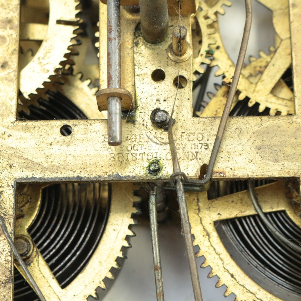 Ingraham Clock Movement 8 Day Time and Strike - XC1188 | eBay