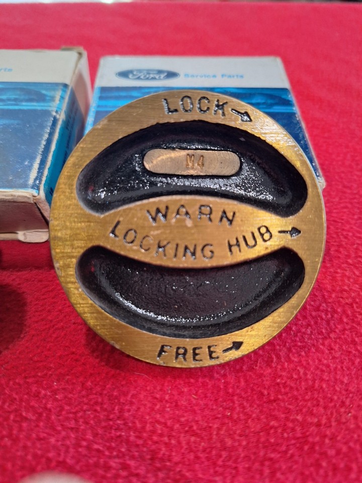 Ford Truck Warn Locking Hub COTT-1089-A NOS Dana D44 Chevy Jeep 4X4 ...
