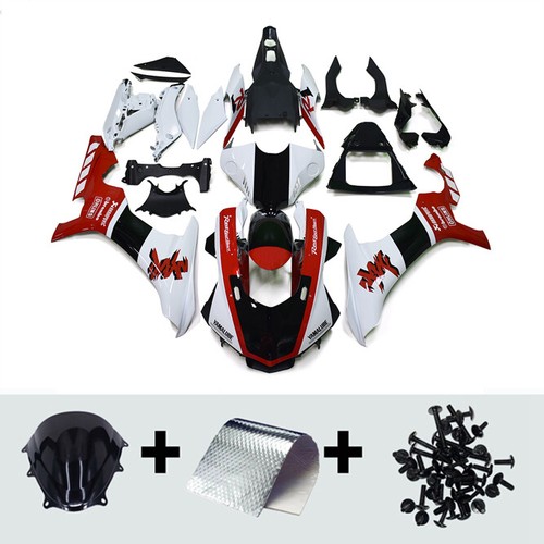 Fairings For Yamaha YZF1000 R1 2015 2016 2017 2018 2019 White Red Black ...