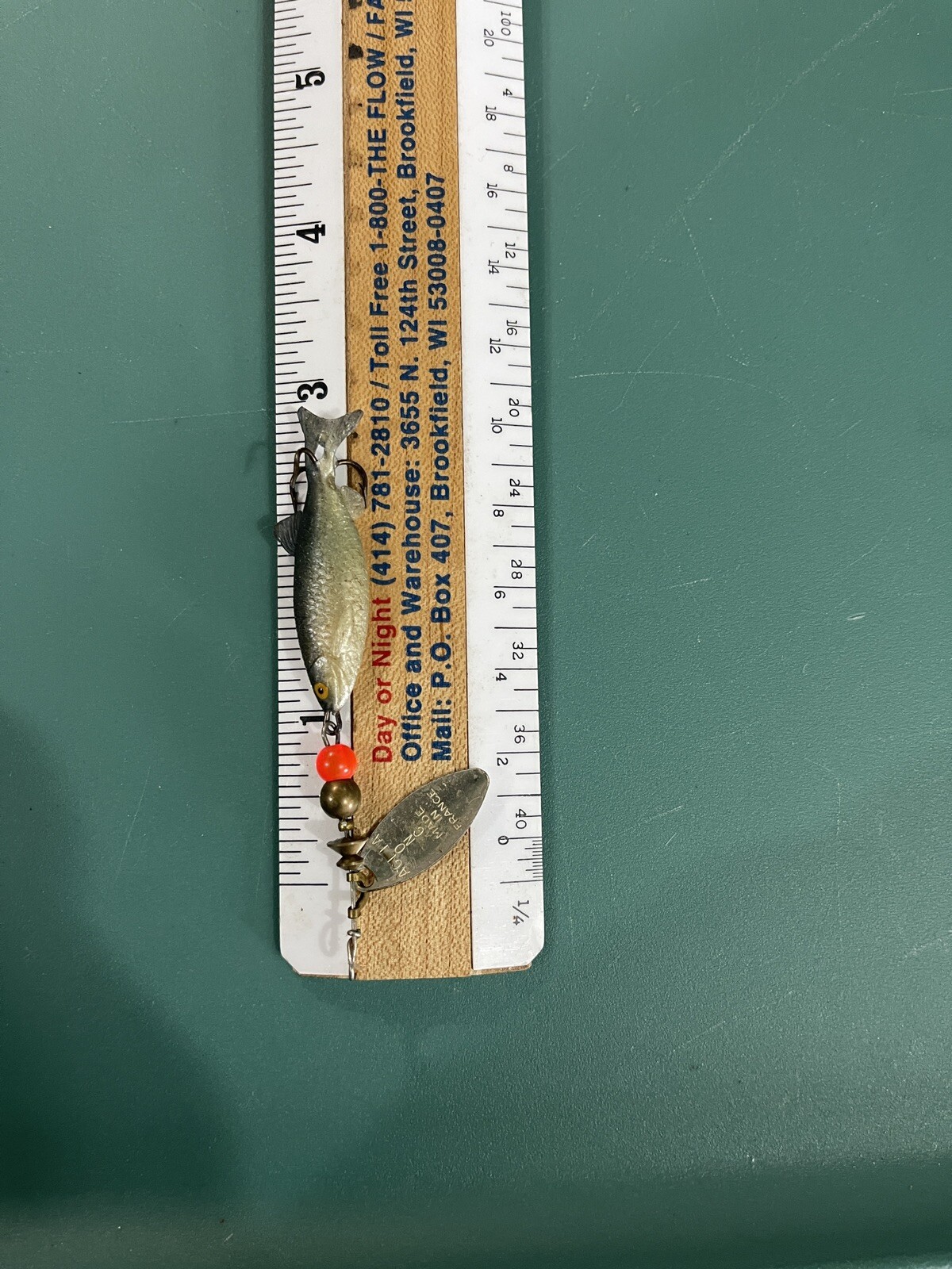 Vintage Mepps Aglia Long In Line Spinner Lure made in France Size O | eBay