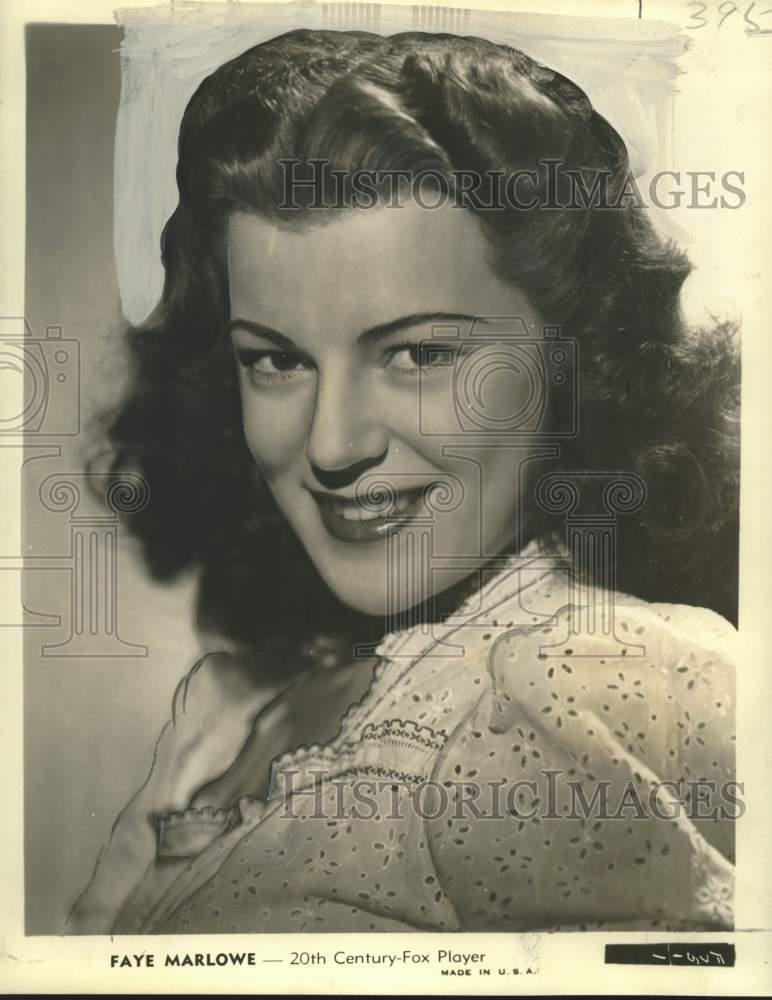 Faye Marlowe