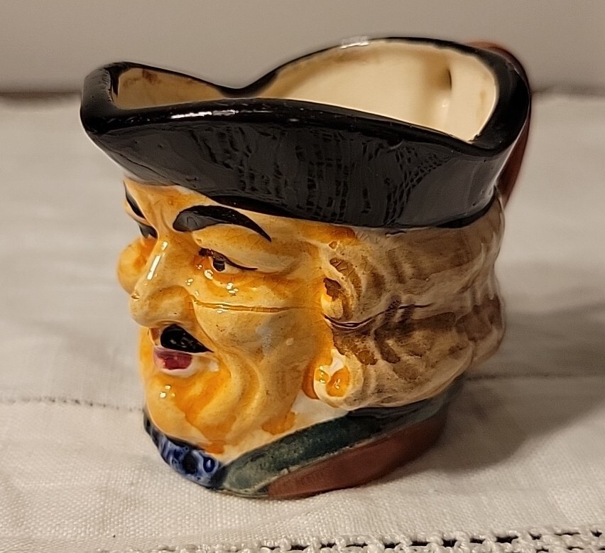 Vintage Toby Mug Creamer Made In Japan, Colonial Man with Mustache | eBay