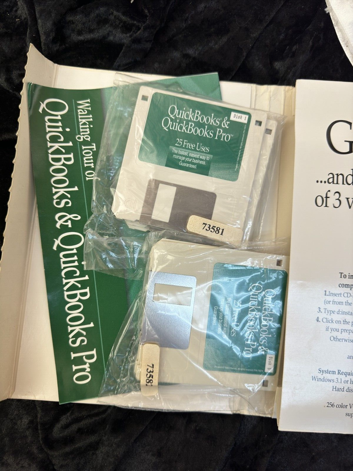 QuickBooks & QuickBooks Pro 25 Users 3.5 Media | eBay