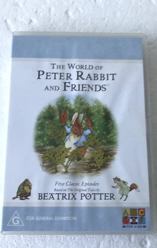 Beatrix Potter Peter Rabbit DVD ABC Kids Rare Merchandise Bonus ...