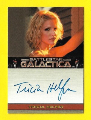 2007 Battlestar Galactica Season 2 Autograph Tricia Helfer as Number ...