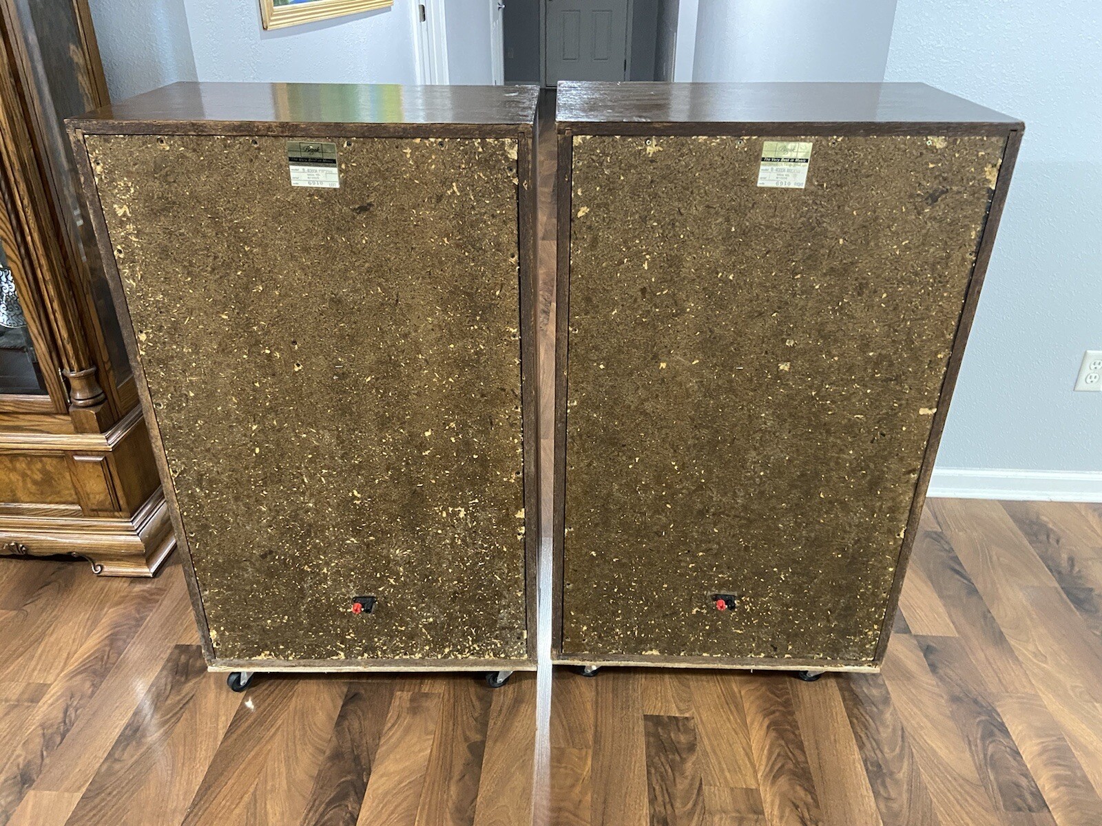 Bozak B-4000a Speakers Pair ( Woofer B 199A - Mid B -209 B - Tweeter B ...