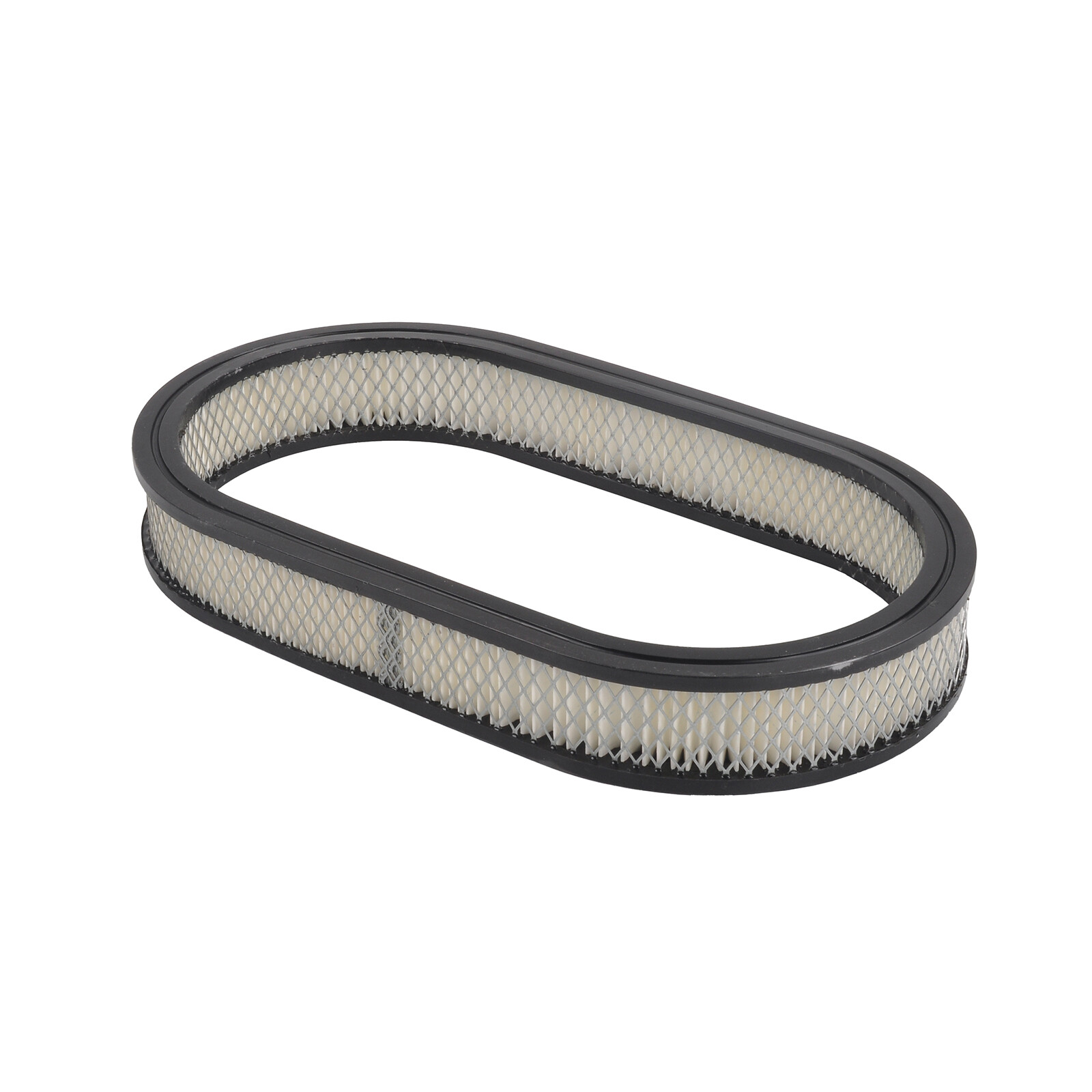 Polished Aluminum 15" Oval Full Finned Air Cleaner Filter Fit SBC BBC ...