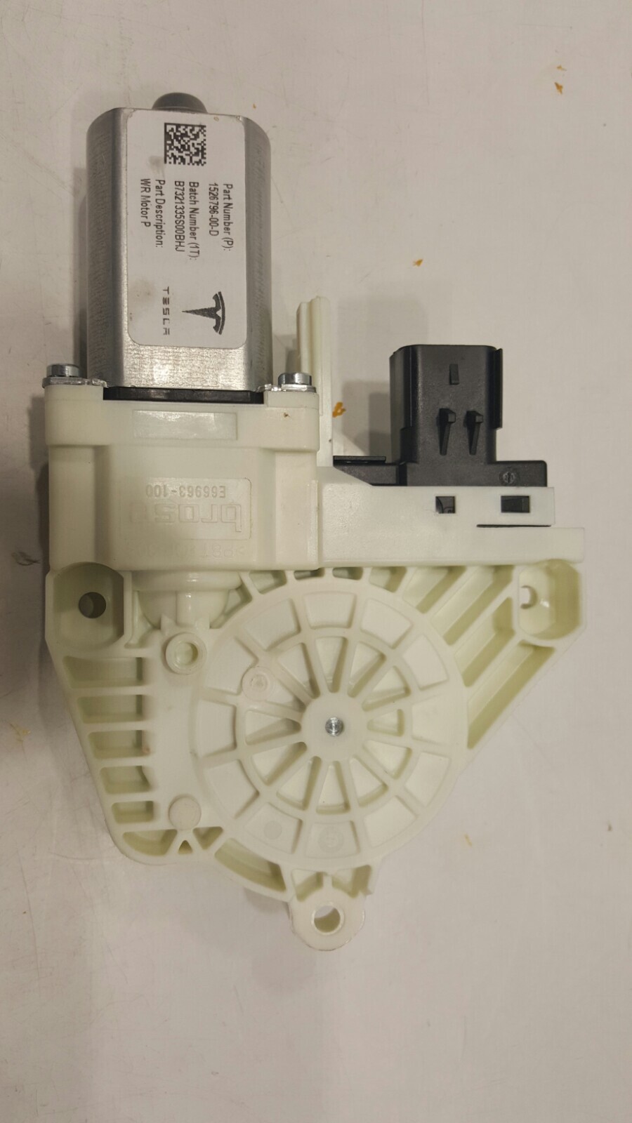 TESLA MODEL WINDOW REGULATOR WR MOTOR P #1526796-00-D Brose E7 3119-103 ...