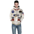 NASA Astronaut Apollo Hoodie 3D Printed Sweater Lovers Long Sleeve Top ...