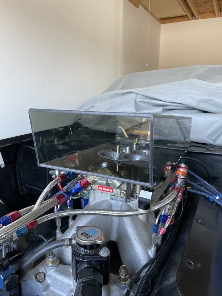 LRT Lexan Hood Scoop 4500 Dominator Smoked Tinted Drag Racing Ram Air ...