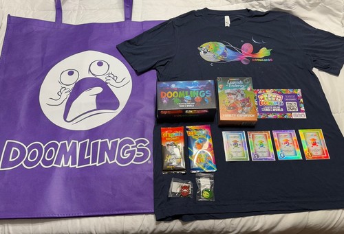 SDCC 2025 DOOMLINGS CARD PACKS GAME EXPANSION HOLOFOIL CONJURED SET T ...