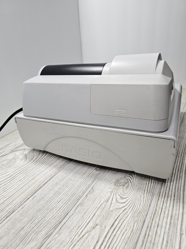 CASIO PCR-262 ELECTRONIC CASH REGISTER WITH DRAWER WHITE AND KEY ...