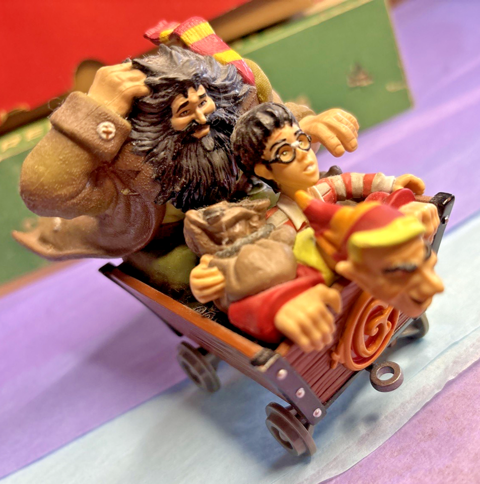 Harry Potter Die Cast Gringotts Vault Cart 2001 Action Figure Toy | eBay