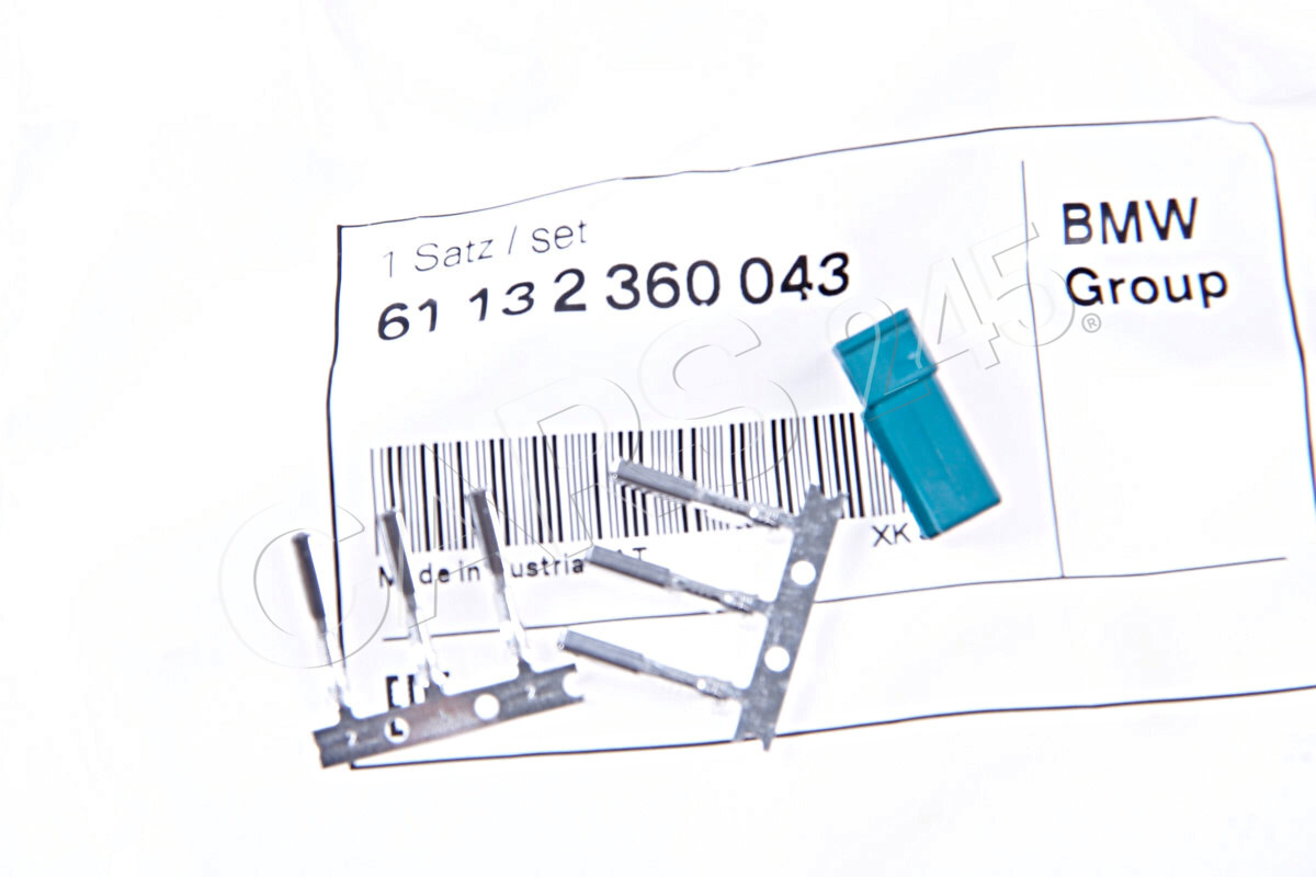 Genuine BMW Repair Kit For 2 Pin Socket Housing Plug 61132360043 | eBay