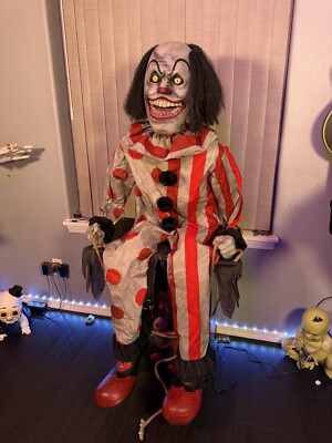 Toothy The Clown Spirit Halloween 2022 Animatronic | eBay