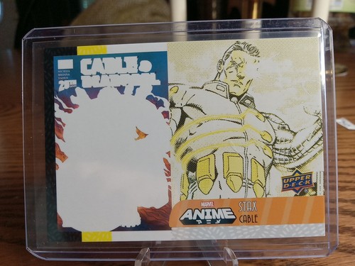2020 Upper Deck Marvel Anime Stax Bottom Layer Cable #SS-2C 5x5 | eBay