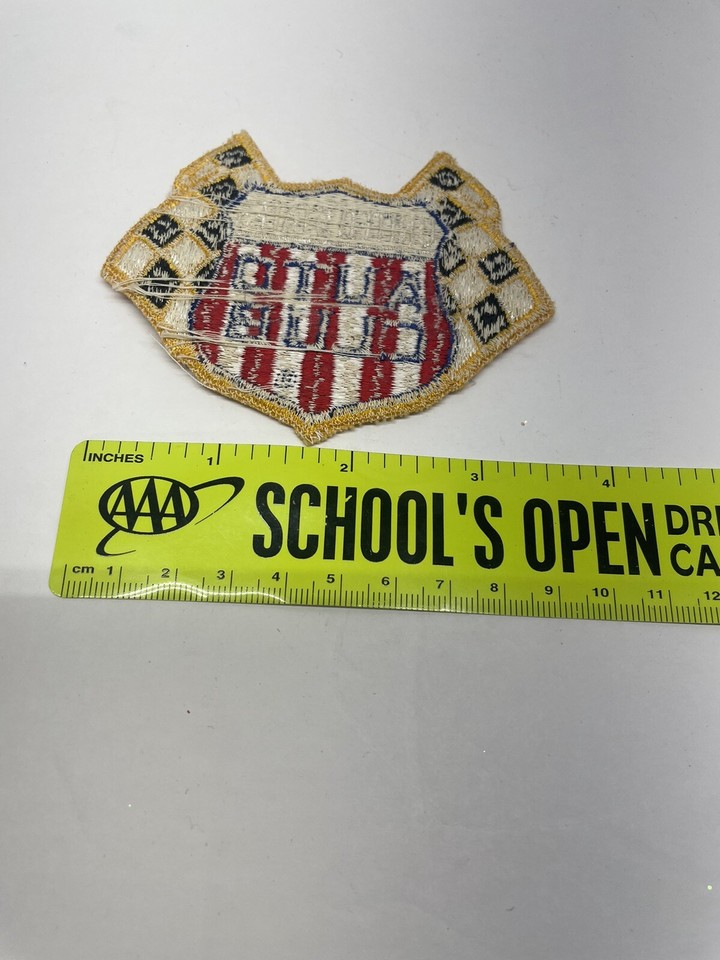 Vintage Original United States Auto Club Embroidered Patch with ...