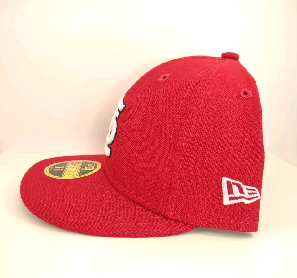 New Era 59Fifty Men Women Hat St. Louis Cardinals Low Profile Red ...