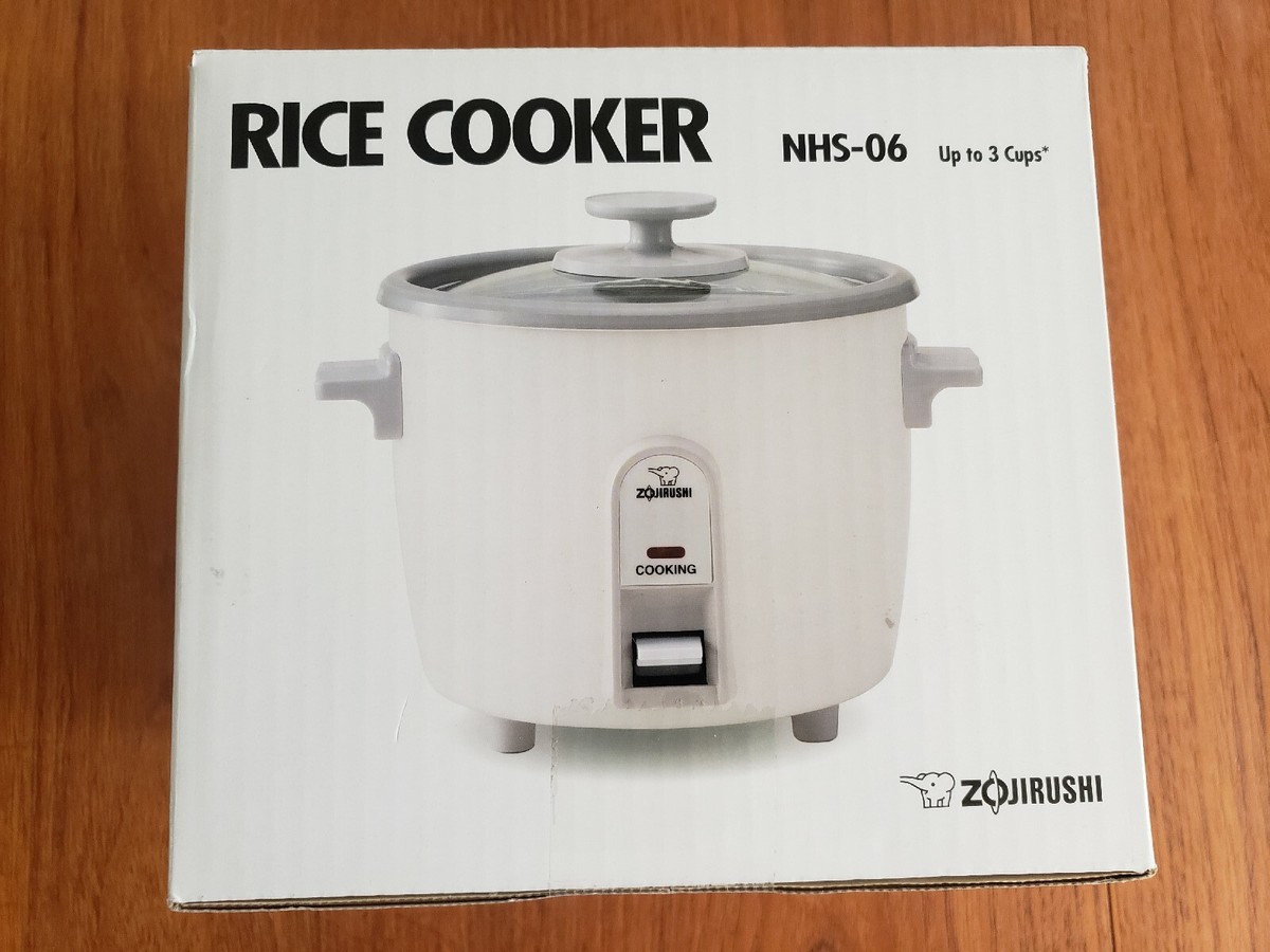 Zojirushi Nhs06 3 Cup Uncooked Rice Cooker Best Rice Cookers In 2025,