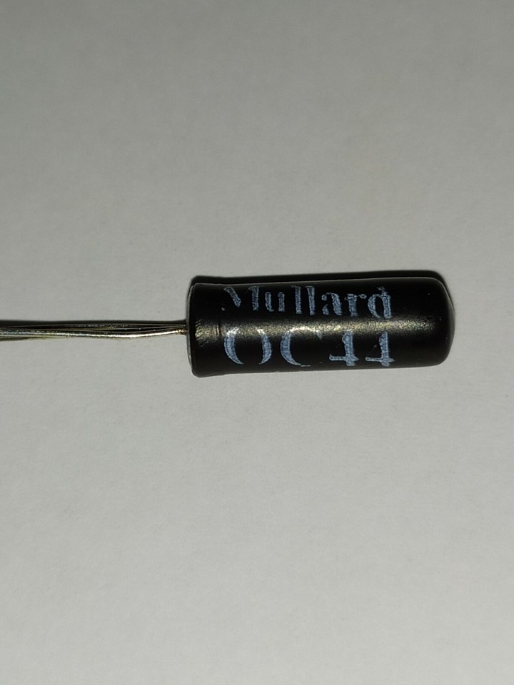 Mullard OC44 BLACK GERMANIUM transistor FUZZ Nos lot 6 Pcs hfe 120/150 ...