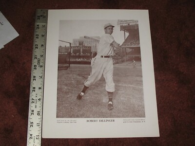 1910-1957 M114 Baseball Magazine Premium ROBERT DILLINGER ~ST. Louis ...