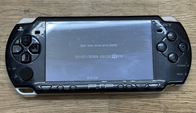 Sony PSP-2001 PlayStation Portable Console Powers On - Some Buttons Don ...