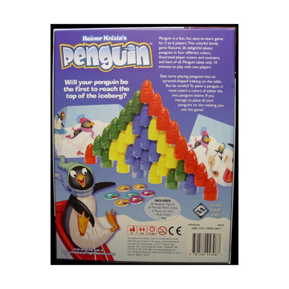 FFG Board Game Penguin Box VG/EX | eBay