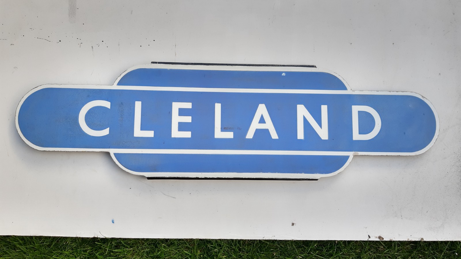 BR SCOTTISH REGION STATION TOTEM "CLELAND" | eBay UK