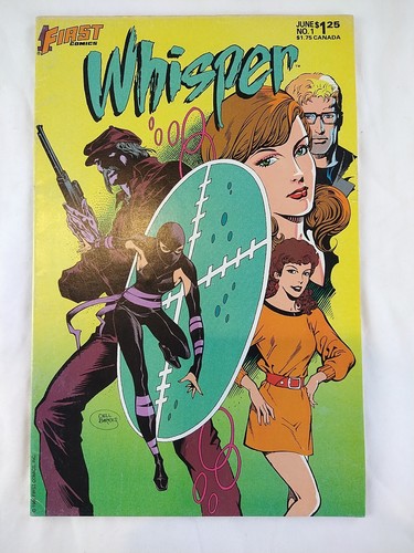 Whisper #1 (1986 First Comics) Rare Indie Comic | eBay