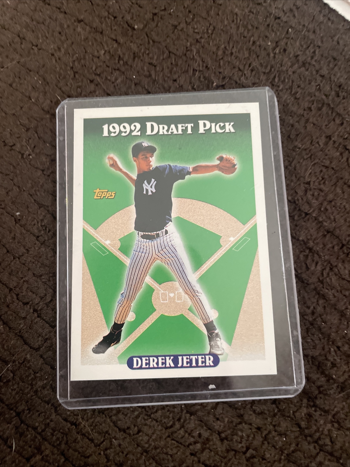 1992 Topps Derek Jeter Draft Pick Rookie Card RC #98 Yankees | eBay