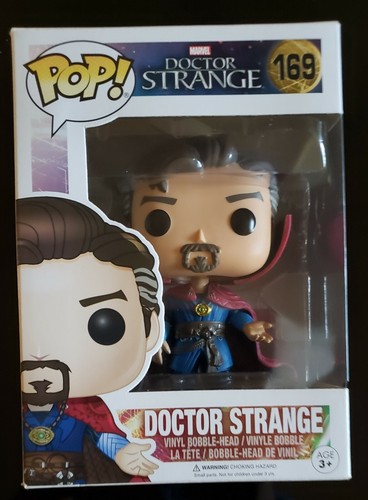 Marvel FUNKO POP #169 DOCTOR STRANGE figure bobblehead new | eBay