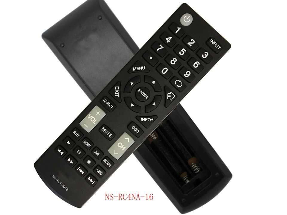 New NS-RC4NA-16 Replace Insignia TV Remote NS-19D220MX16 NS-24D420NA16 ...