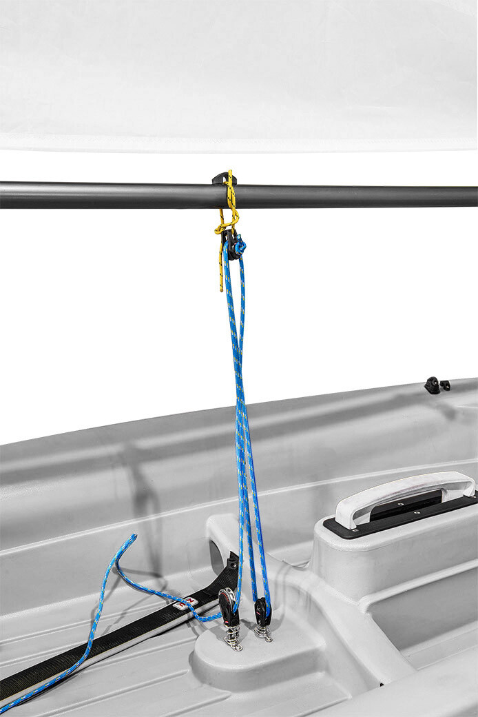 Bluewave Sailboat Dinghy Small Race Boat Full Rudder 1/2 Seater PICO ...