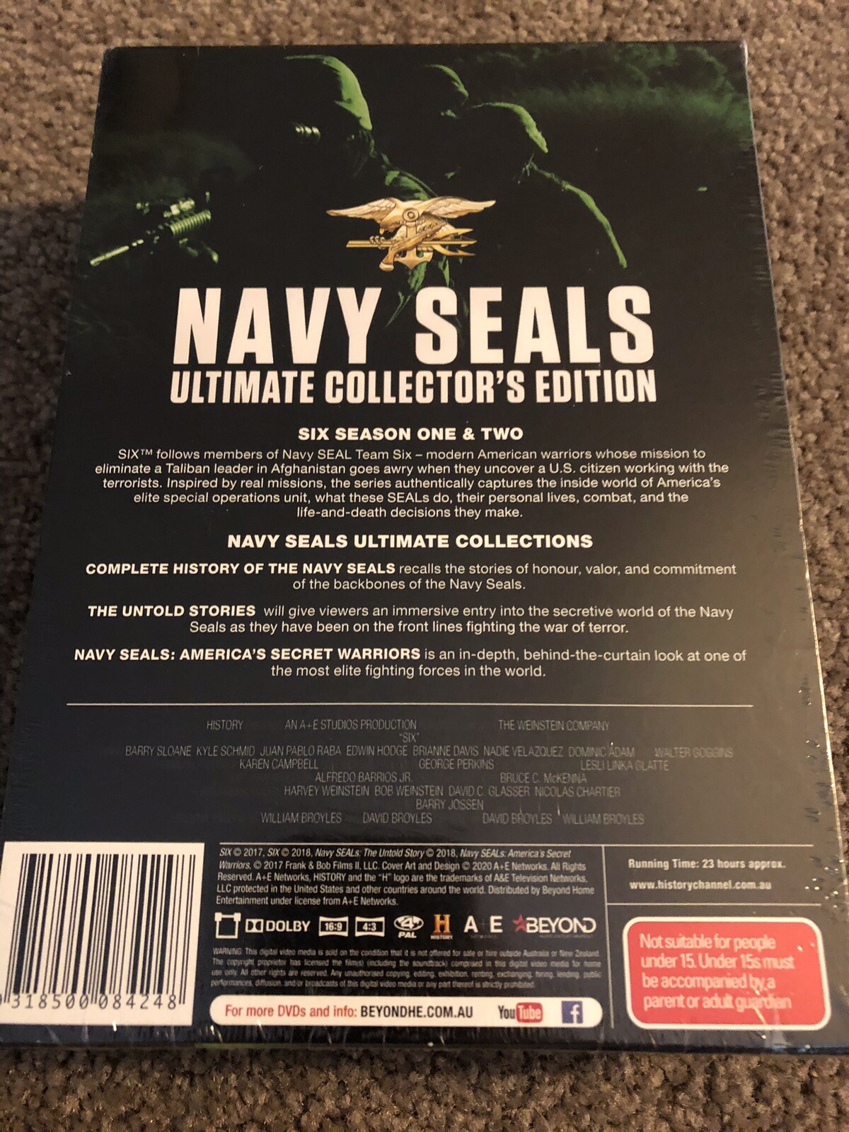 Navy SEALS Ultimate Collector’s Edition 9 DVD Box Set Region 4 NEW IN ...