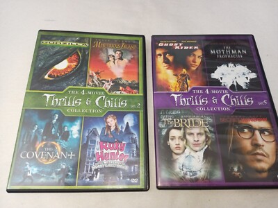 The 4 Movie Trills And Chills Volume 2 And 5 DVD Godzilla Covenant ...